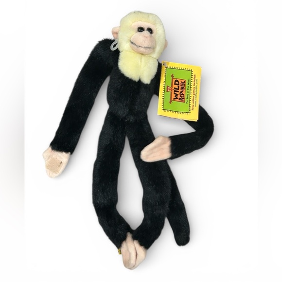Wild Republic | Toys | Wild Republic Pedro Capuchin Monkey Plush 7 ...